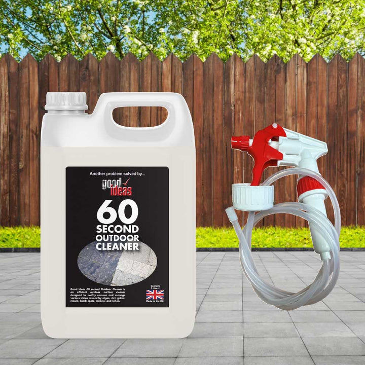 Outdoor Cleaning Products – 60 Second